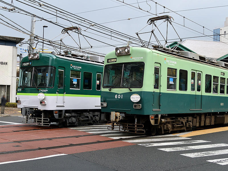 京阪大津線 旧塗装・新塗装を見に: シナイからのツーリスト2 京阪大津線 旧塗装・新塗装を見に: シナイからのツーリスト2
